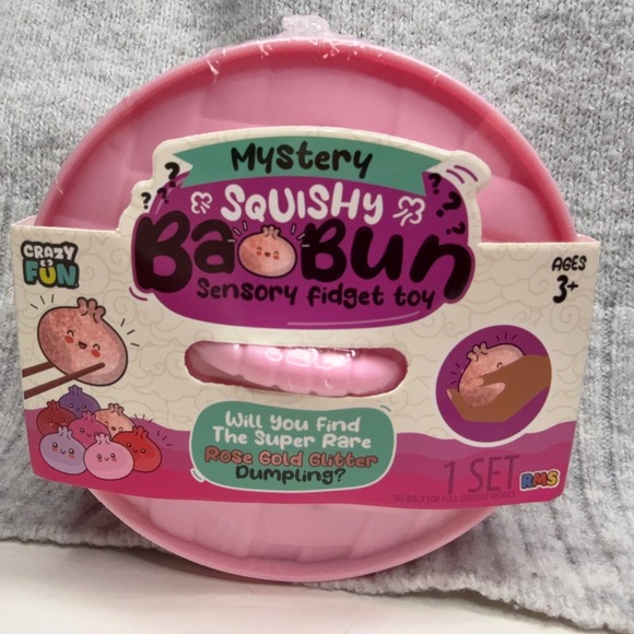 Crazy Fun | Toys | Viral Mystery Dumpling Glitter Squishy Rms Bao Bun ...